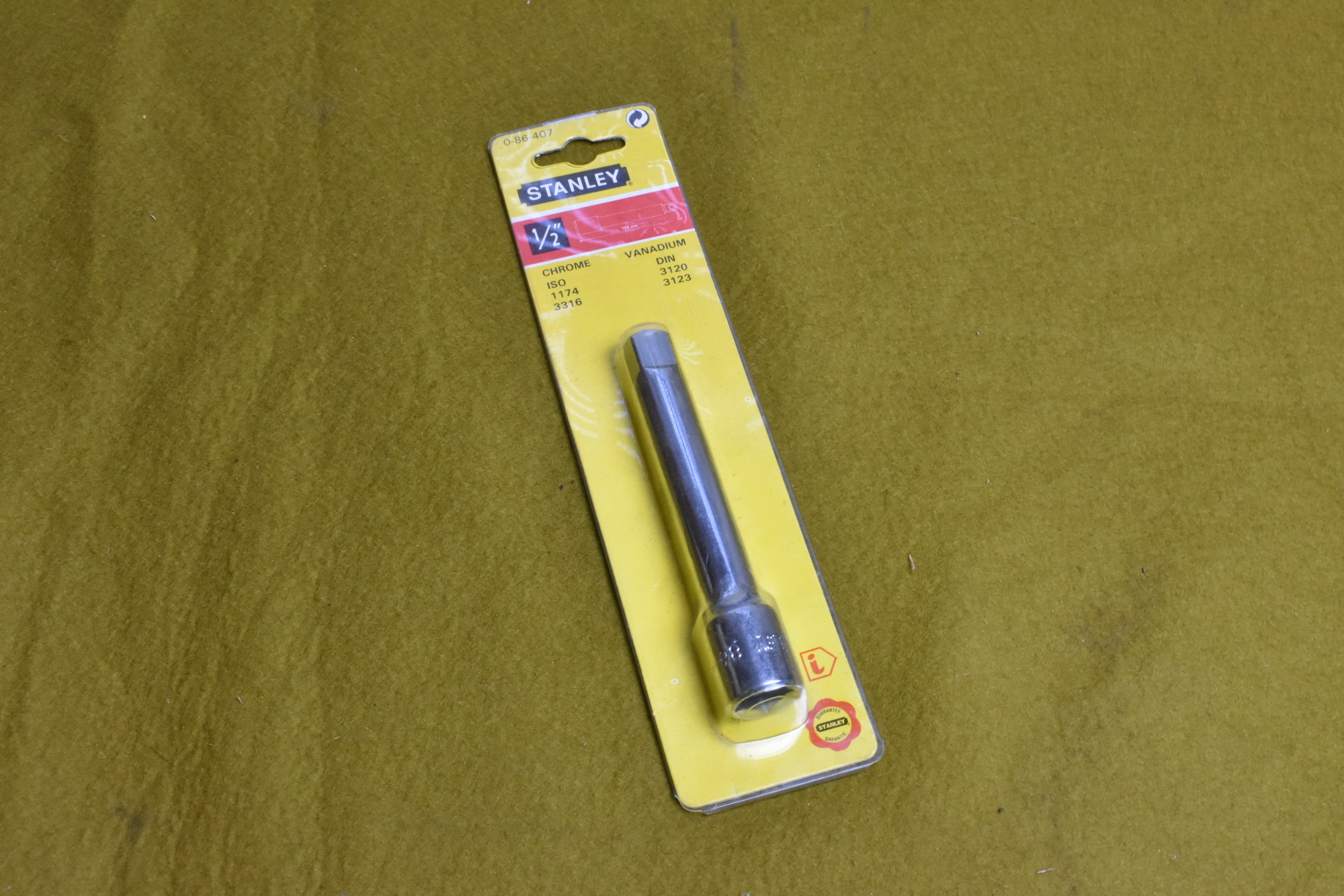 Stanley 0-86-407 1/2" Drive 4" Socket Extension Bar 80210963 - G&M Tools