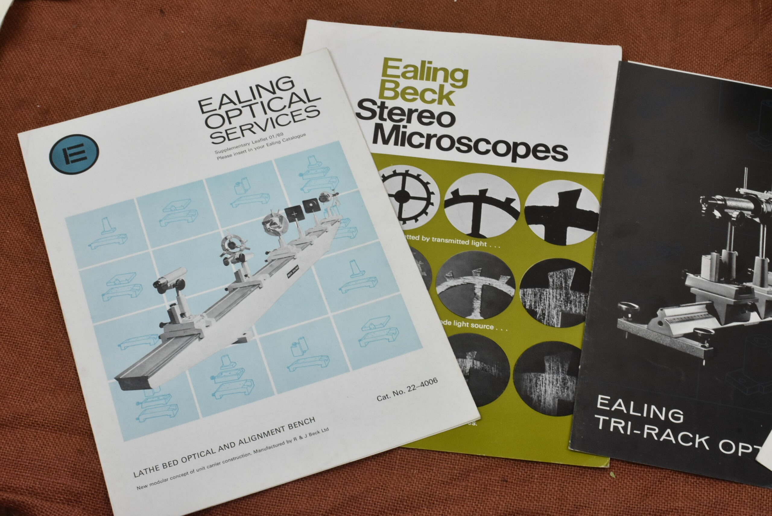 Ealing Optical Microscopes and Optical Bench Brochures 80214855 - G&M Tools